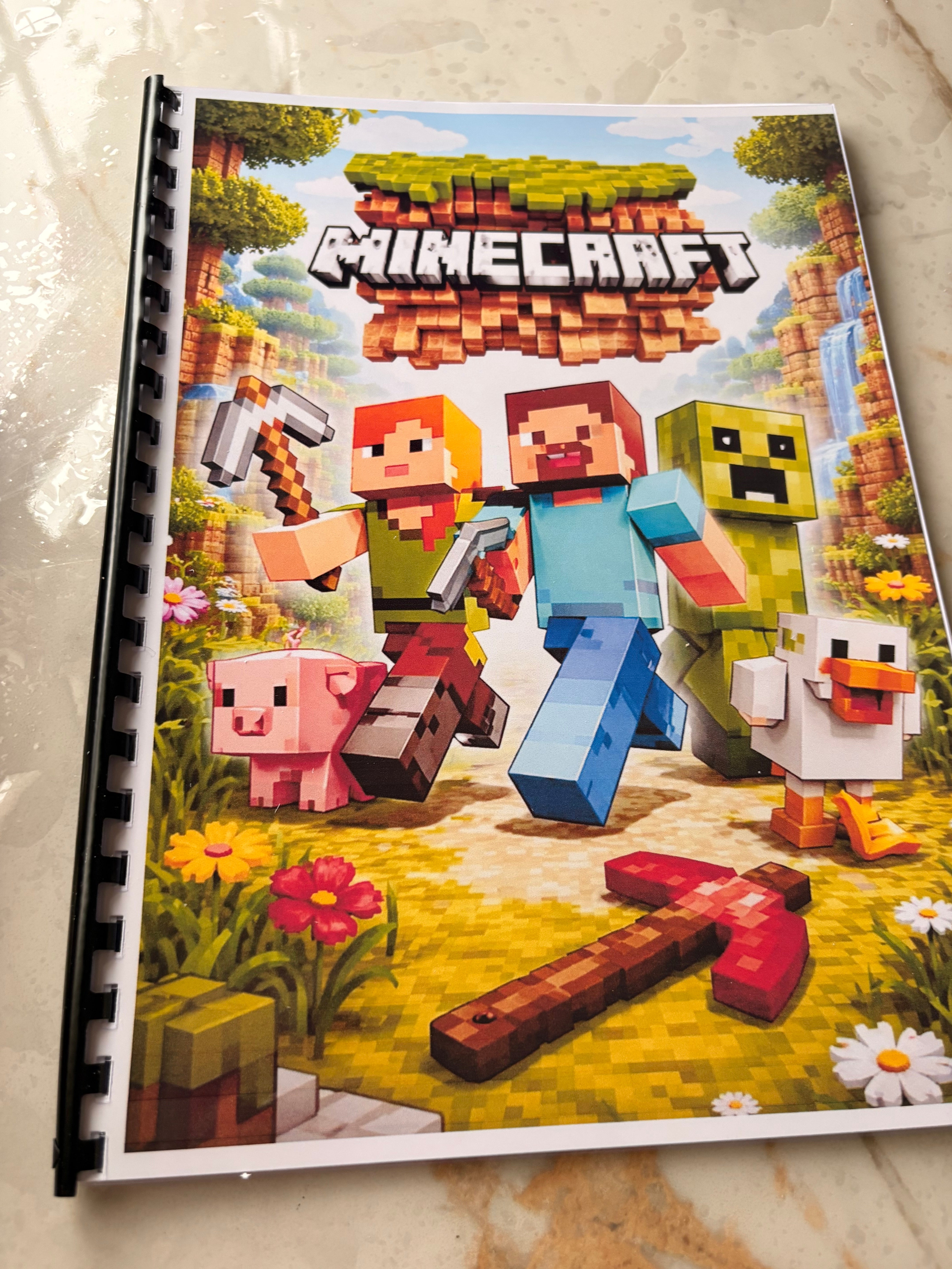 Minecraft Colouring Book – Dolce's Designs